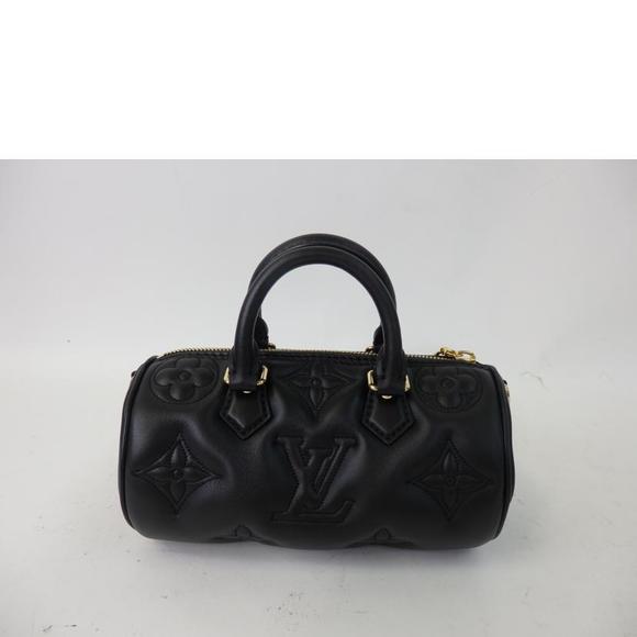 Louis Vuitton | Bags | Louis Vuitton Leather Black Bb Papillon Glam ...